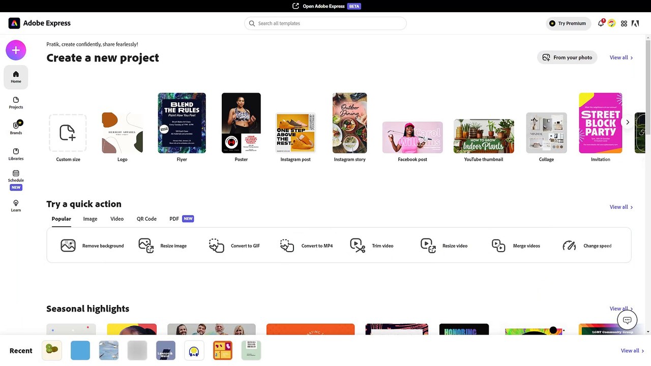 Adobe Express Course Section 39 Convert Video to GIF - video Dailymotion