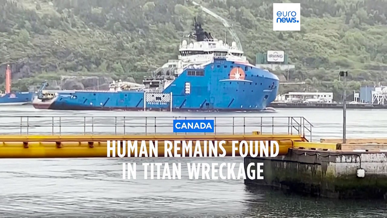 Presumed human remains found from the Titan submersible debris, US ...