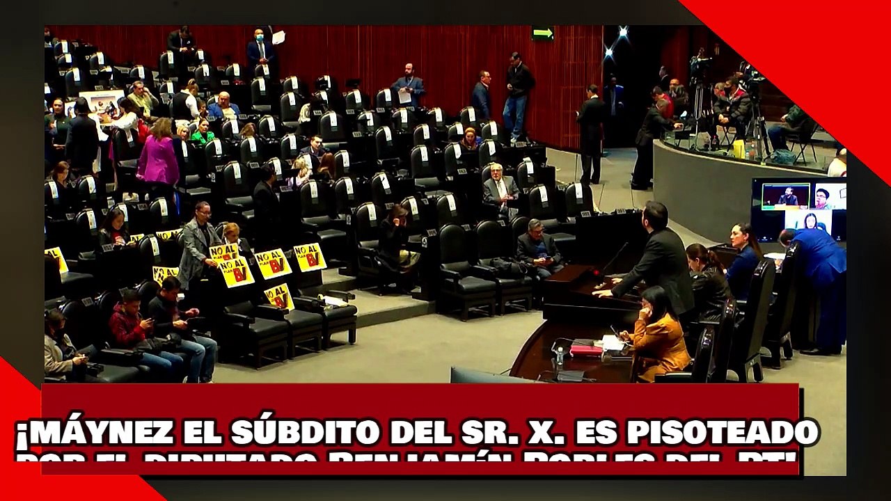 ¡VEAN! ¡Álvarez Máynez el súbdito del Sr. X. es pisoteado por el ...