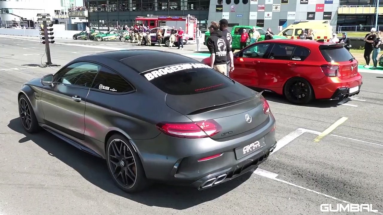 1300HP GAD Motors Mercedes-AMG C63S 4Matic+ vs 800HP BMW M5 F90 ...