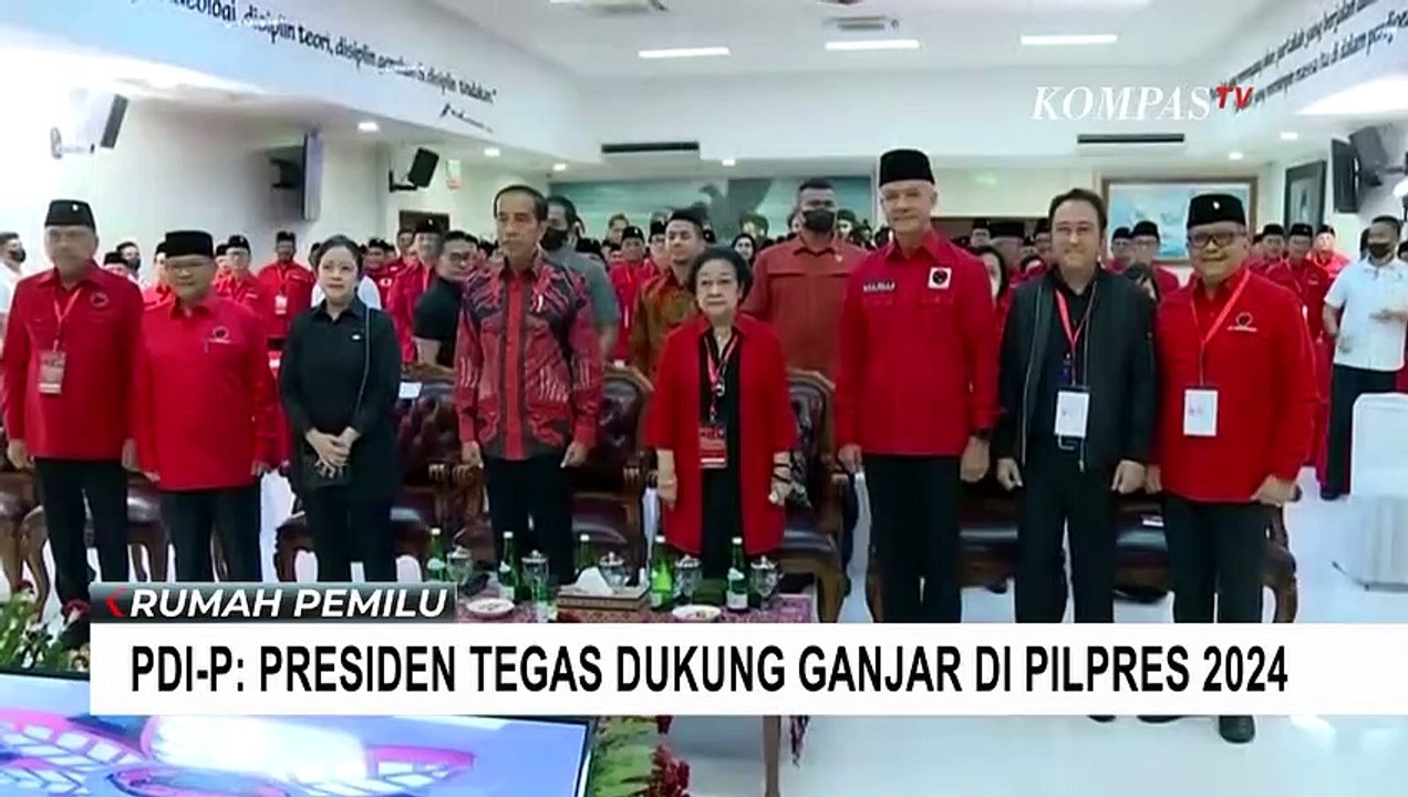 Politisi Pdi P Tegaskan Jokowi Beri Dukungan Penuh Pada Ganjar Di