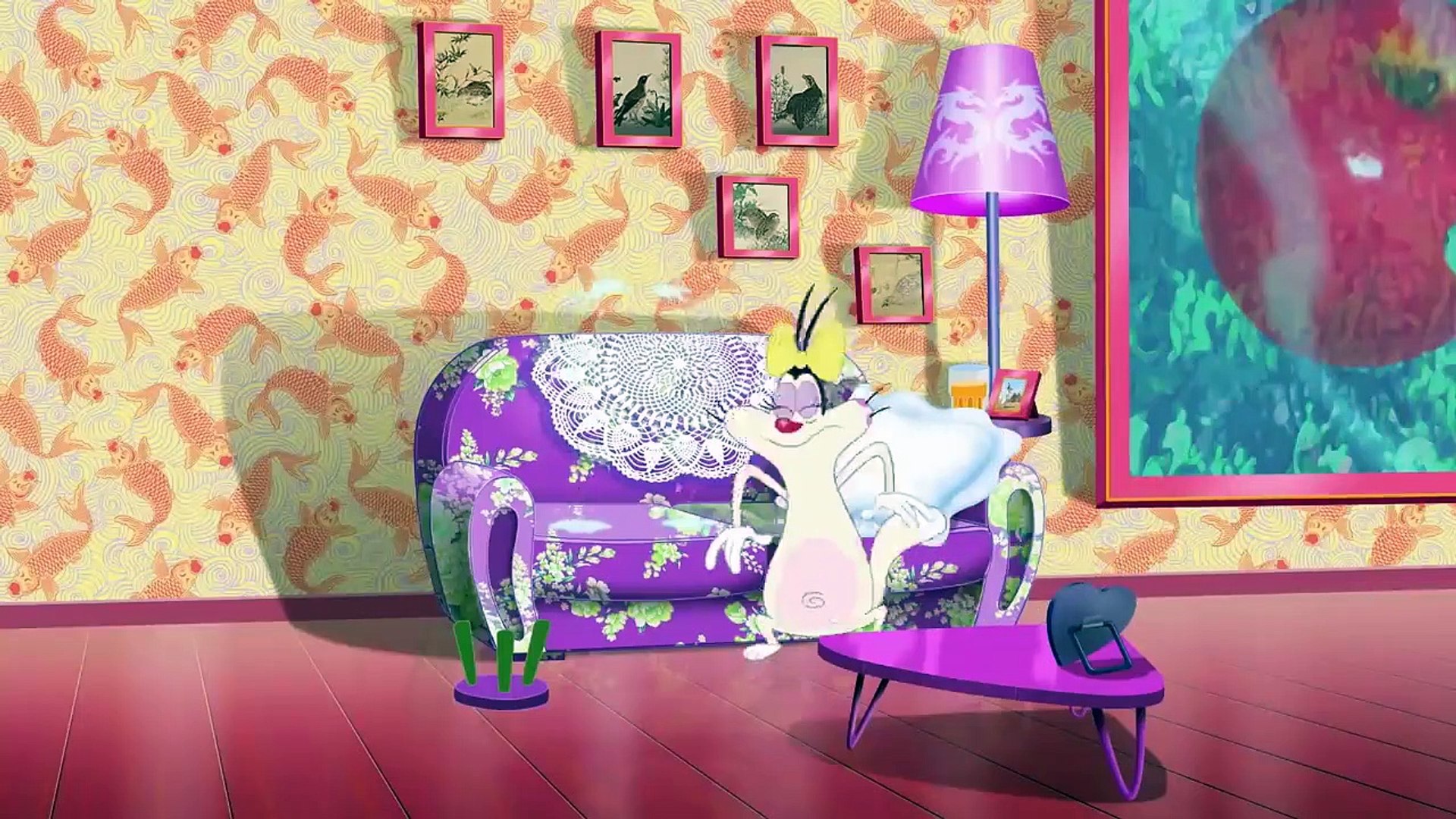 Oggy And The Cockroaches Olivia Wallpaper