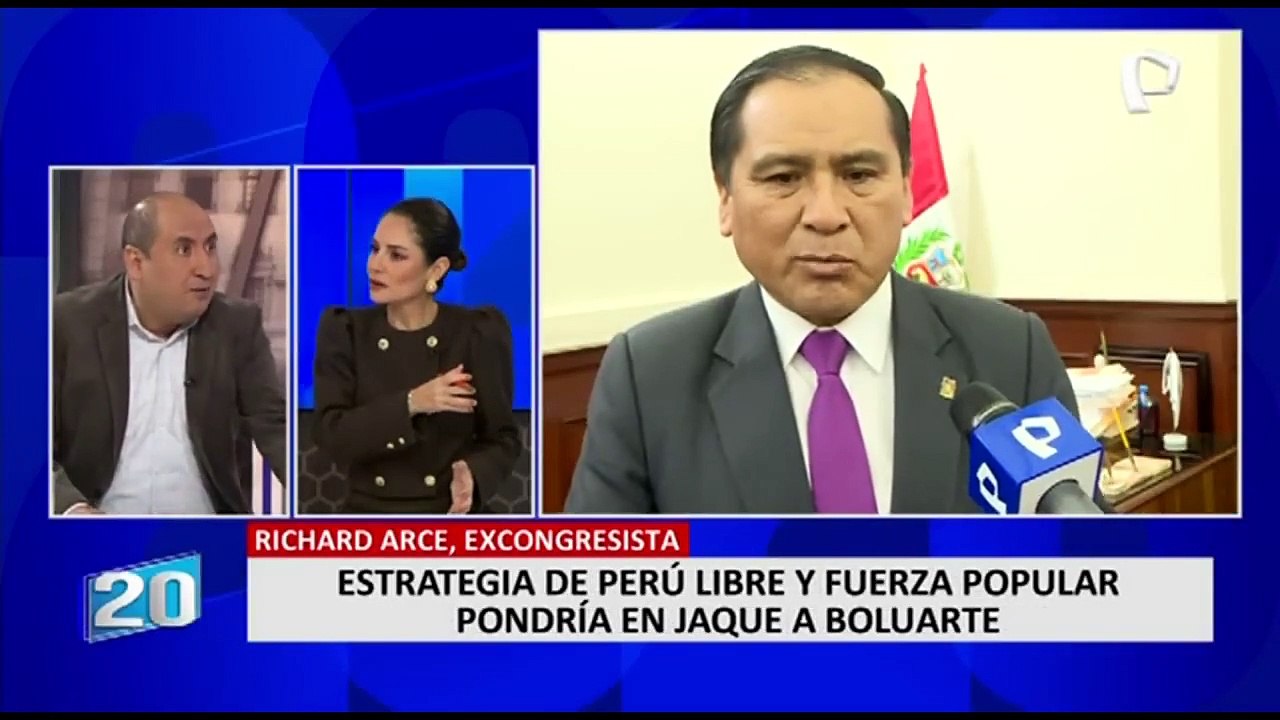 Richard Arce: "El fujimorismo y el cerronismo buscan tomar el Congreso ...