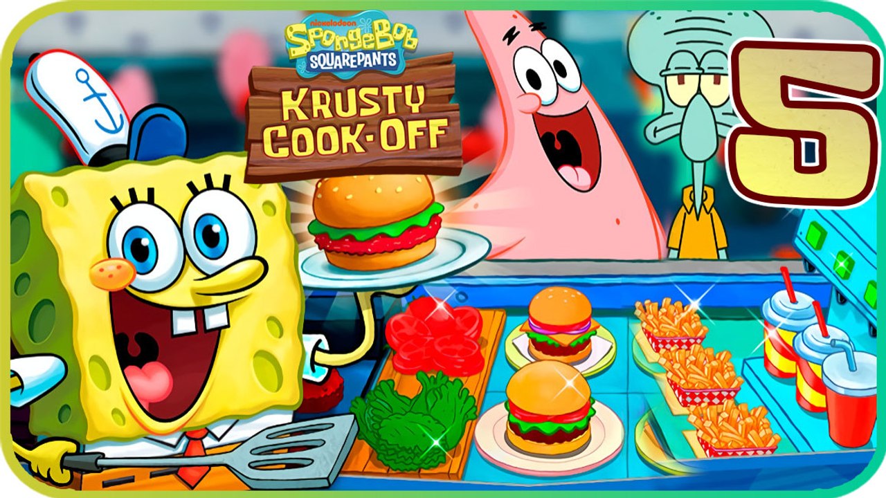 SpongeBob Krusty Cook-Off Walkthrough - Sandy's BBQ Full Part 5 (PC ...