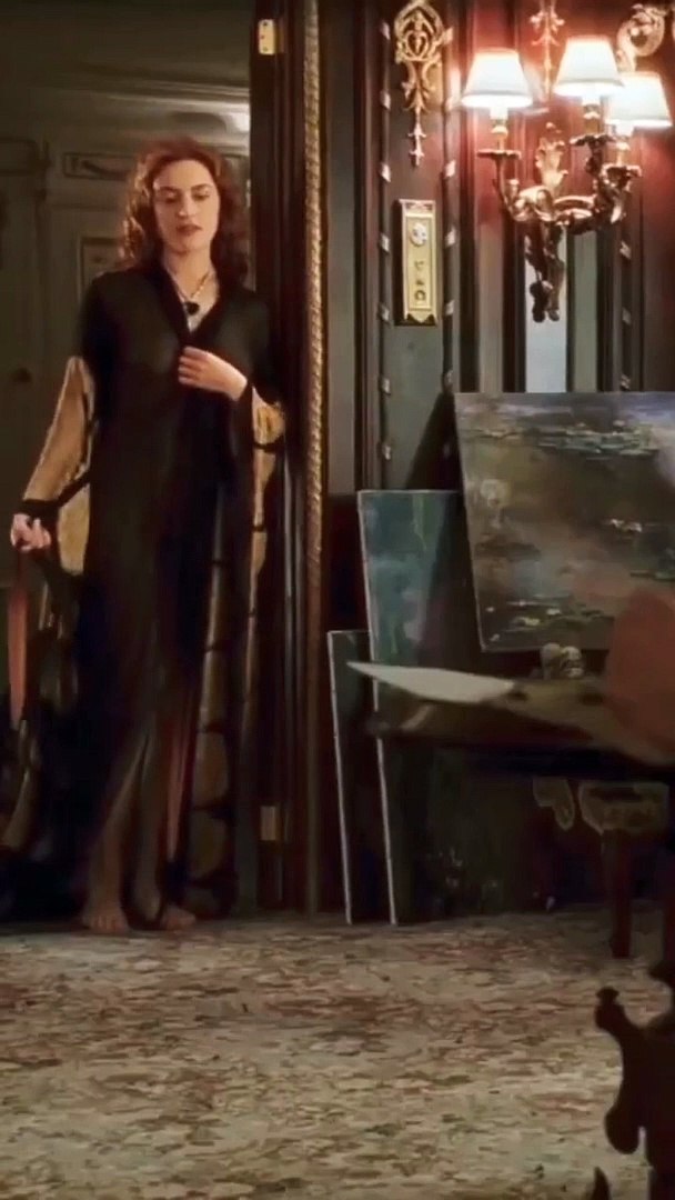 Kate Winslet Titanic Drawing Scene Pictures