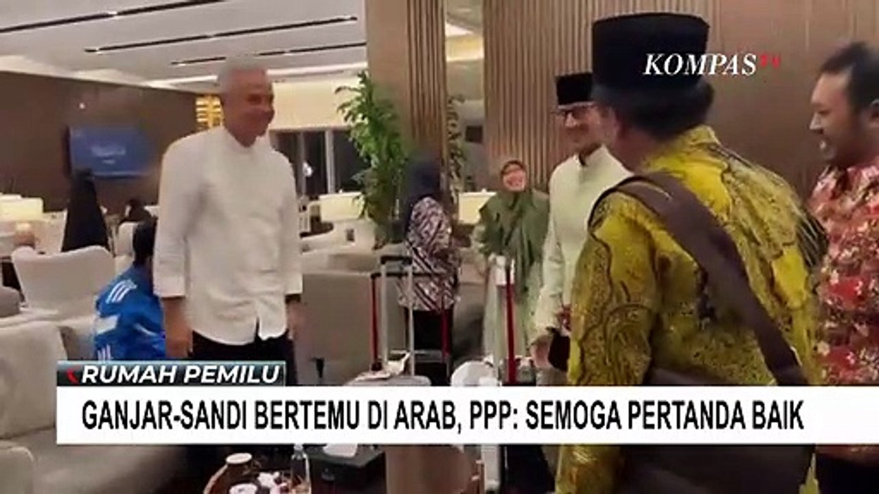 Ganjar Pranowo dan Sandiaga Uno Bertemu di Arab Saudi, PPP: Semoga Itu Pertanda Baik untuk ...