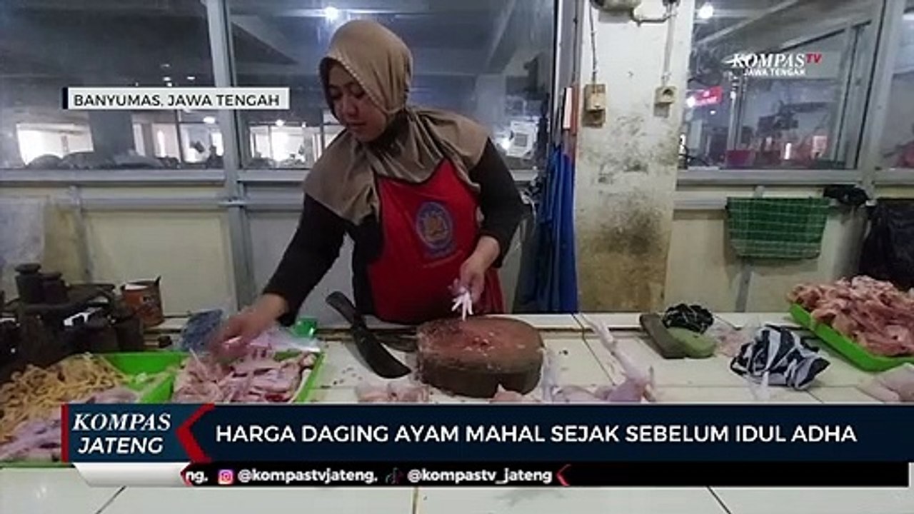 Harga Daging Ayam Mahal Sejak Sebelum Idul Adha - Video Dailymotion