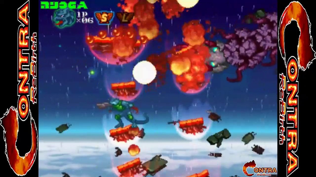 Contra ReBirth (WiiWare) - Wii Longplay - Plissken Playthrough (FULL ...