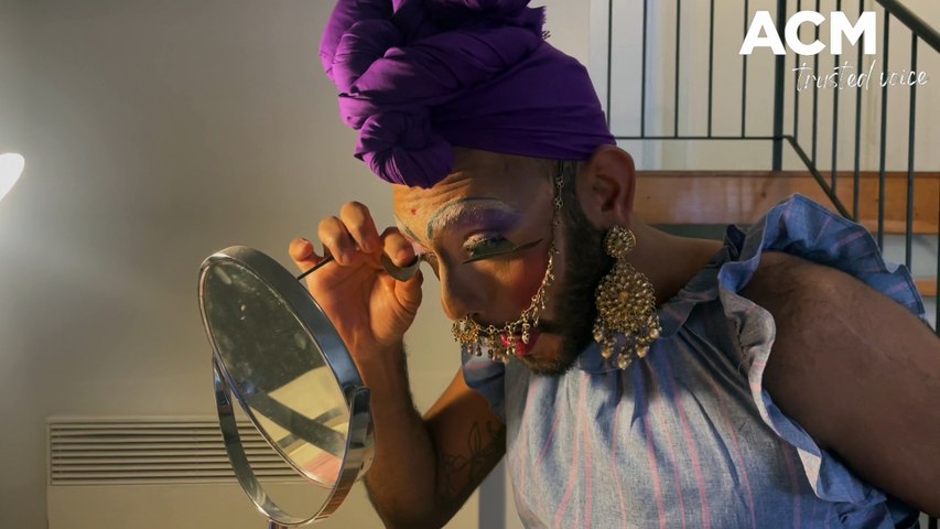 Drag performance artist Shahmen AKA Radha | The Canberra Times ...