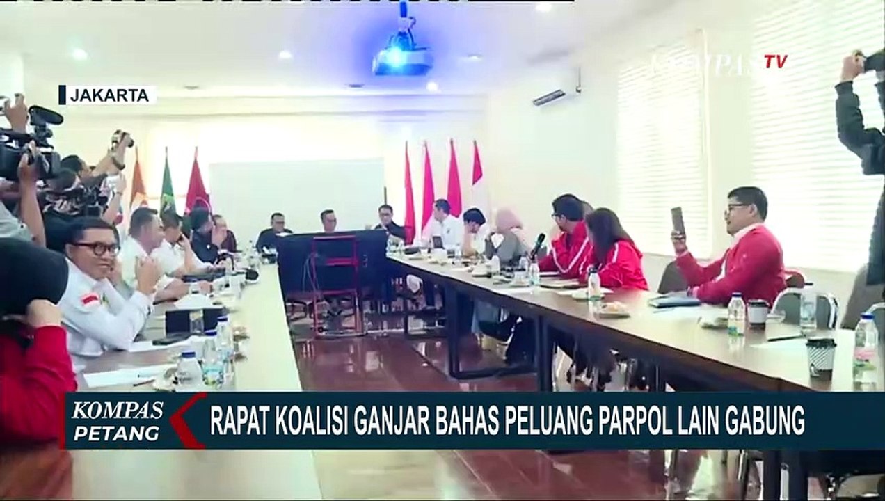 Rapat Parpol Pendukung Capres Ganjar, Bahas Kemungkinan Parpol Lain Gabung Koalisi - Video ...