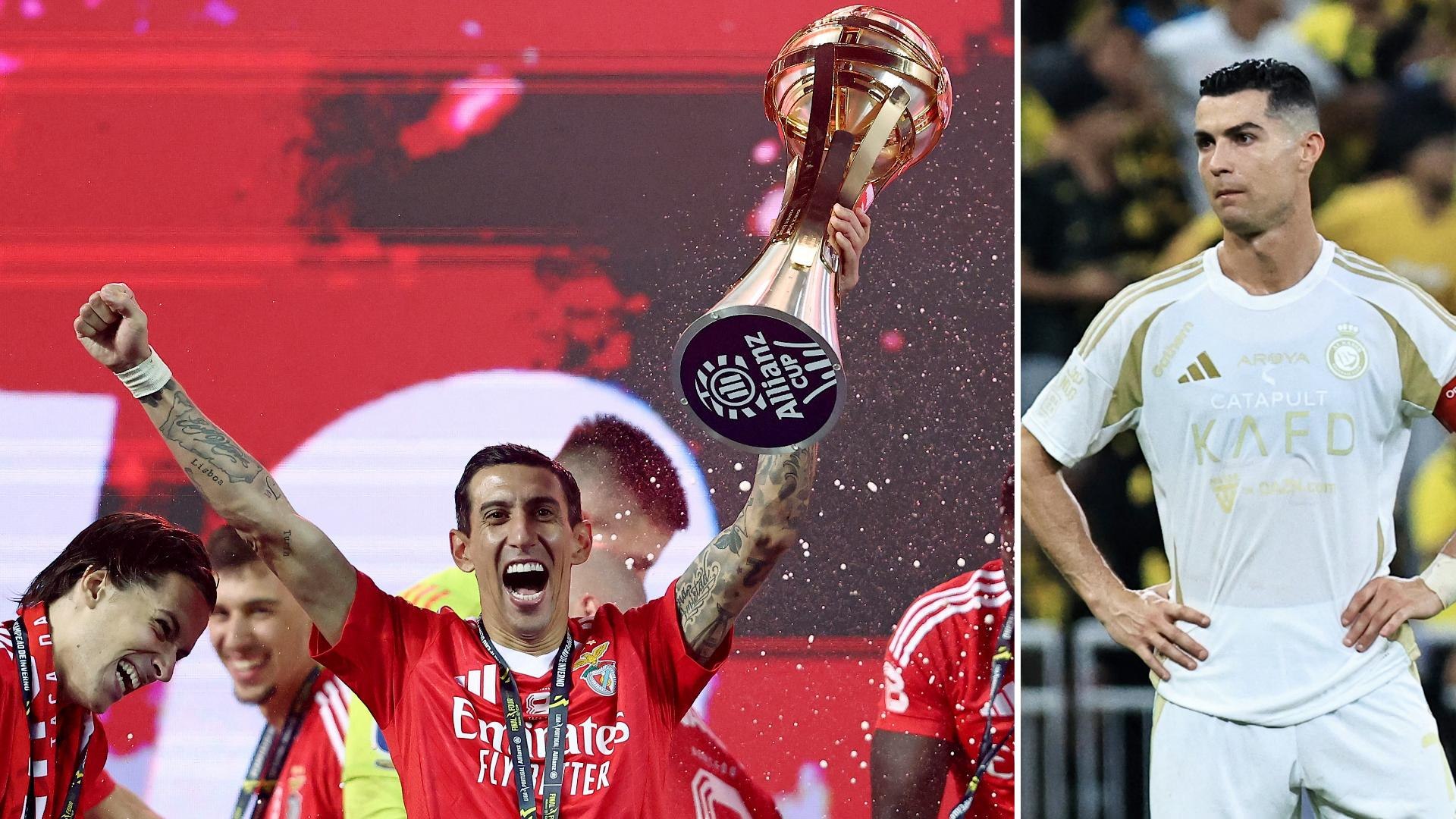 Ángel Di María Overtakes Cristiano Ronaldo in Trophies and Joins the ...