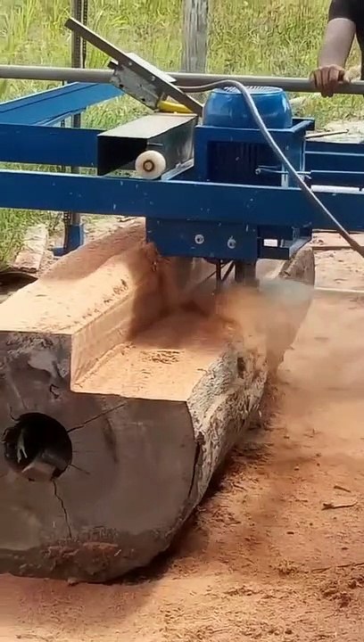 Mesin pemotong kayu - Video Dailymotion