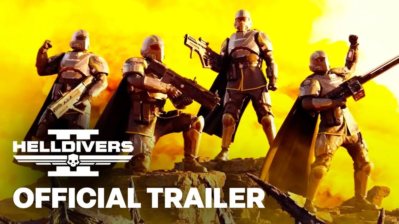 Helldivers 2 - Co-op and Combat Trailer | PS5 & PC Games - Vidéo Dailymotion