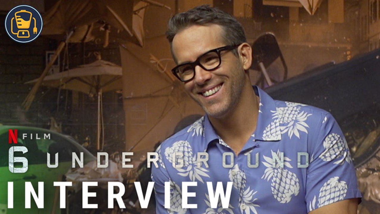 6 Underground Movie Cast Interview - video Dailymotion