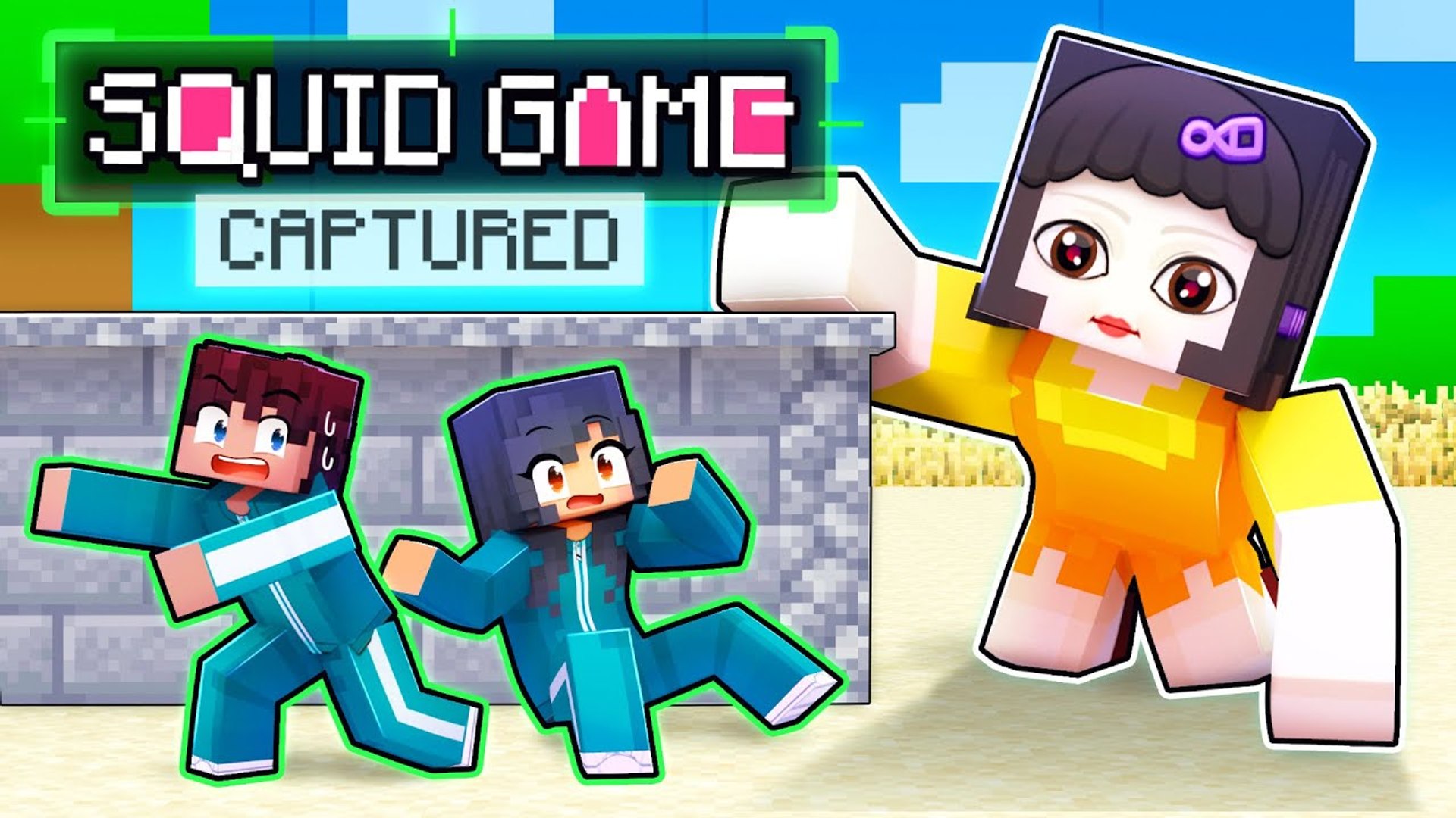 Aghaidh Squid Minecraft Minecraft World: Among Us In Squid Game Season