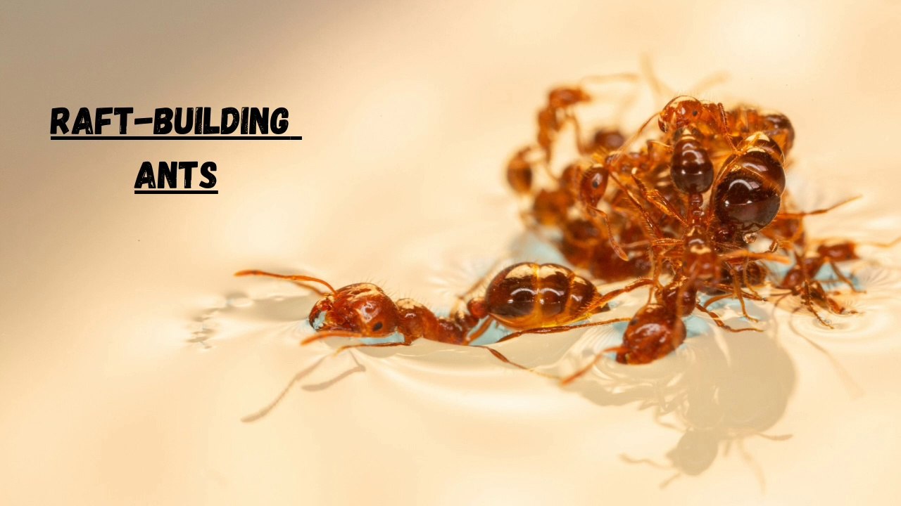 Raft-building Ants - video Dailymotion