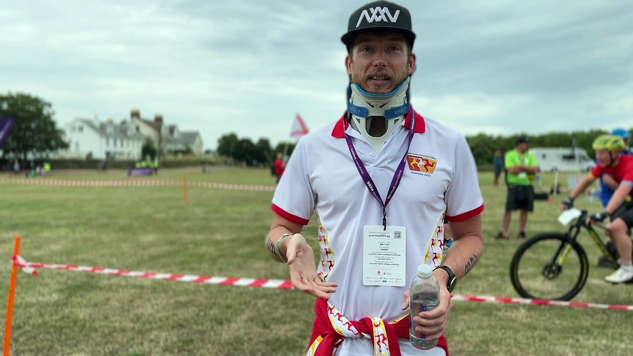 Matt Looker interview after Island Games triathlon crash - video ...