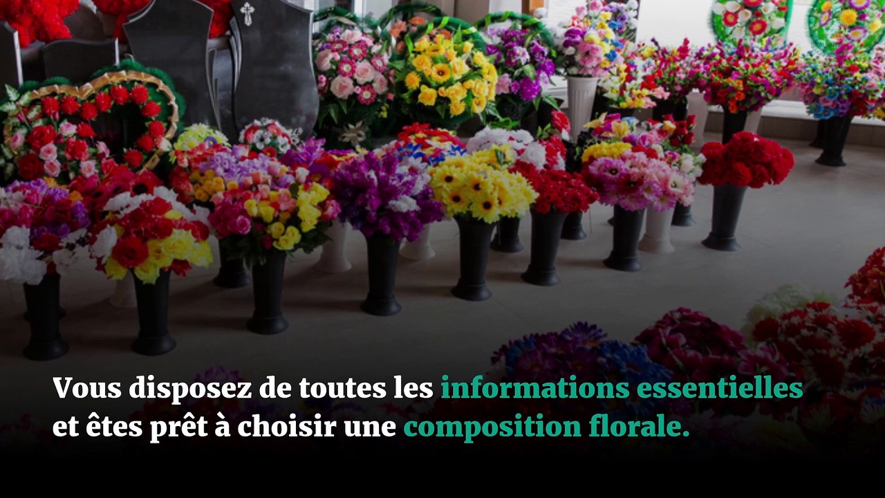 Comment commander des fleurs pour un enterrement ? - Vidéo Dailymotion