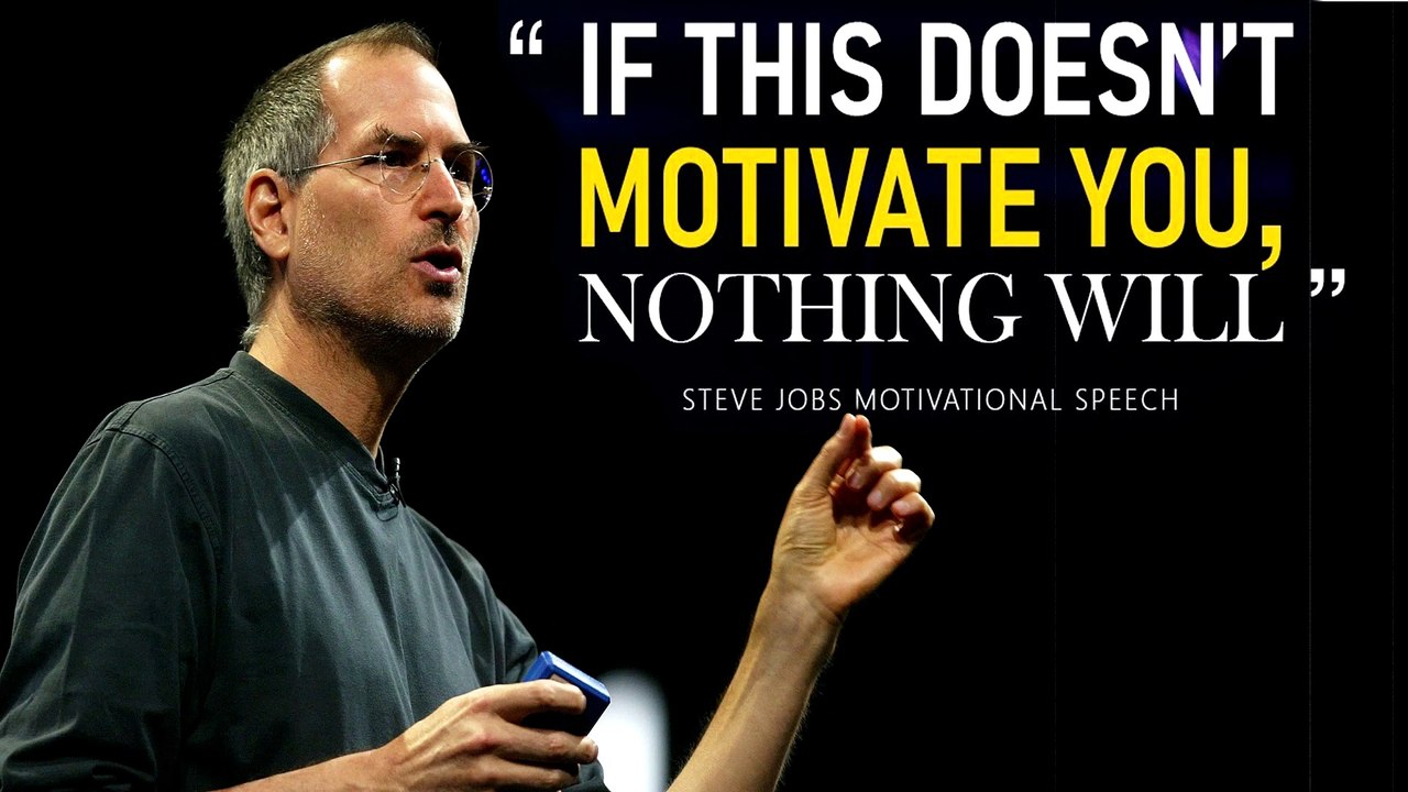 One of the Greatest Speeches Ever | Steve Jobs- WATCH THIS EVERY DAY ...