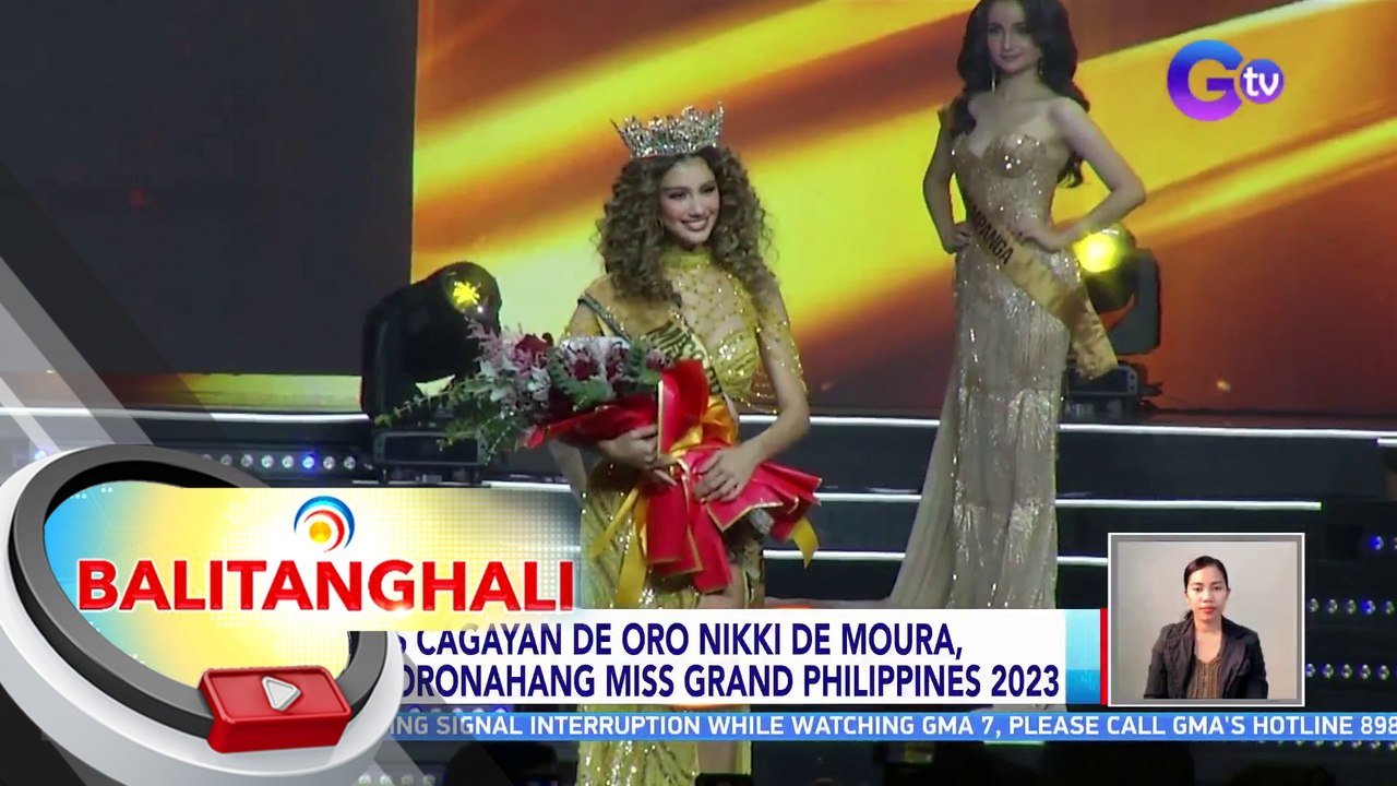 Miss Cagayan de Oro Nikki De Moura, kinoronahang Miss Grand Philippines 2023 | BT - video ...