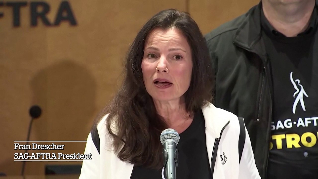 'We are the victims here' says SAG-AFTRA President Fran Drescher as Hollywood actors announce ...