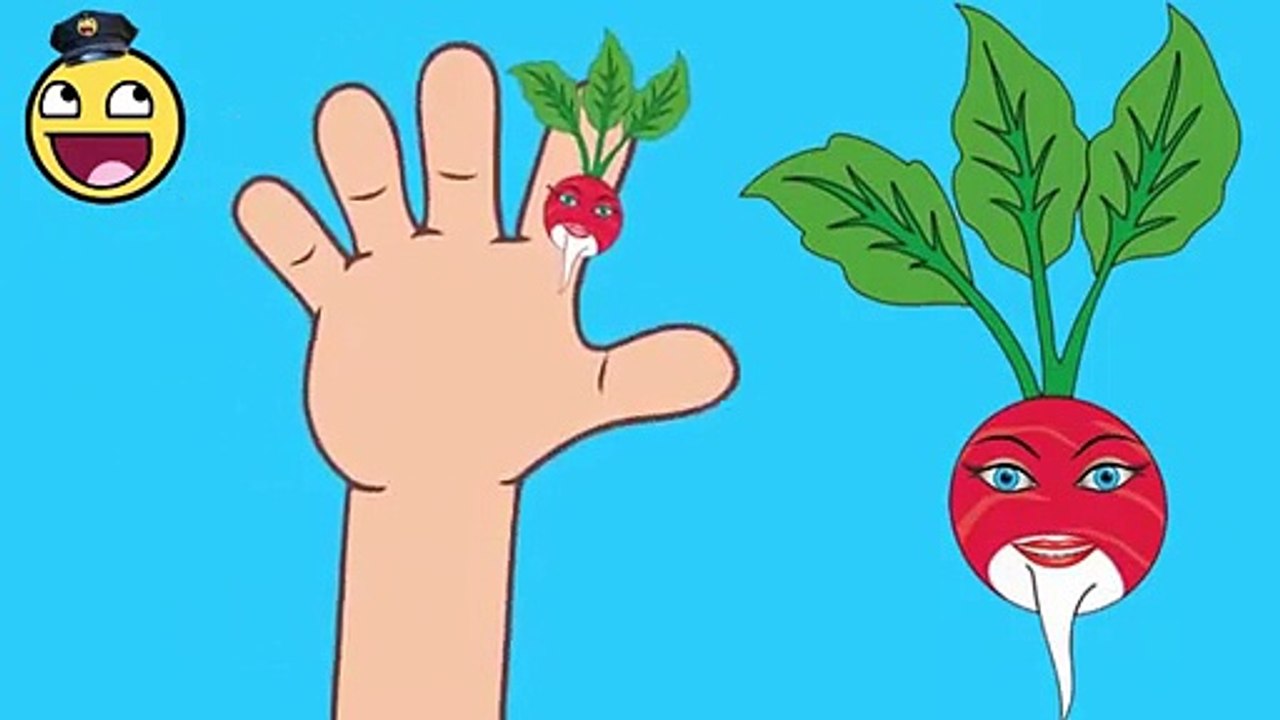 Songs for Kids Radish Finger Family Finger Family Nursery Rhymes ...