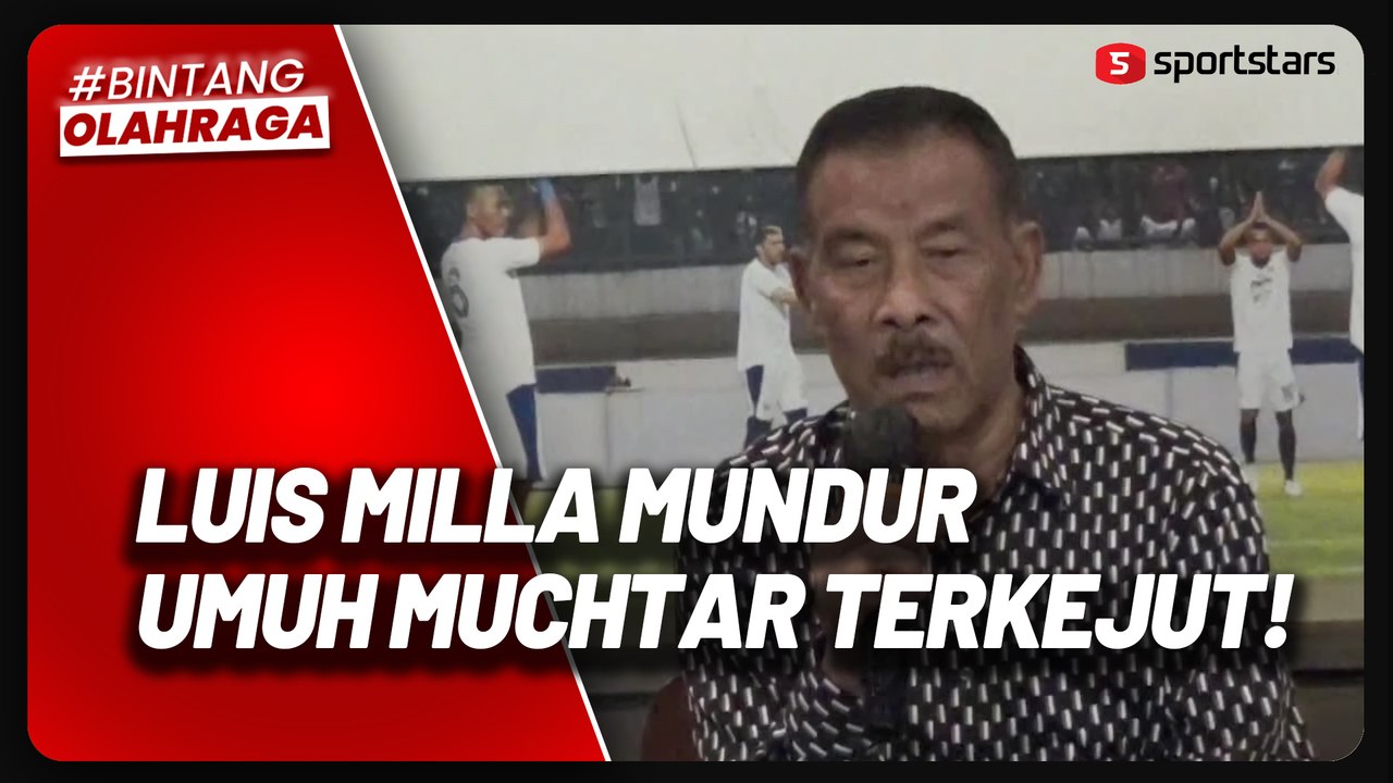 Luis Milla Mundur dari Persib Bandung, Umuh Muchtar : Ini Masalah Besar yang Harus Dihadapi ...