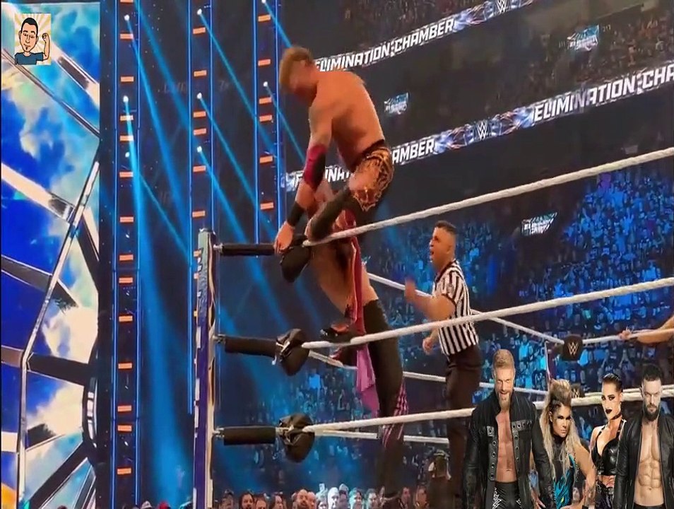 Edge and Beth Phoenix vs Rhea Ripley and Finn Balor - TagTeam Match ...