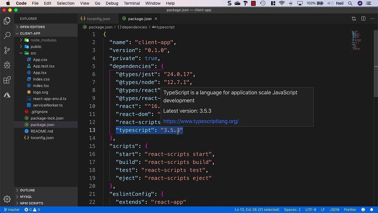 Walking Skeleton Part 2 - Client (Legacy) - Typescript basics demo ...