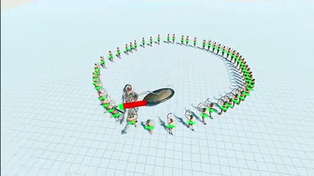 50x ARCHERS vs GIANT INFERNAL UNITS ARBS TV - Animal Revolt Battle ...