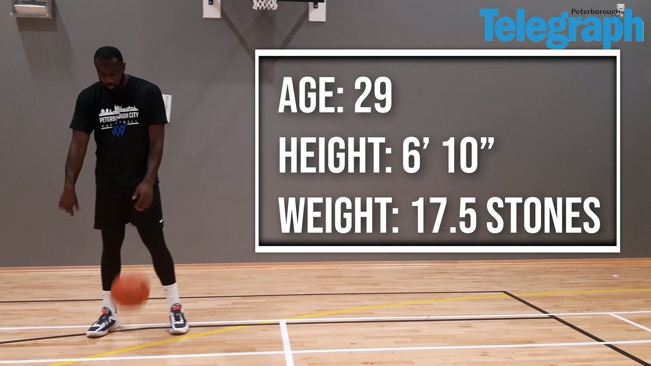 6' 10" Chris Tawiah of Peterborough City Basketball Club - video ...