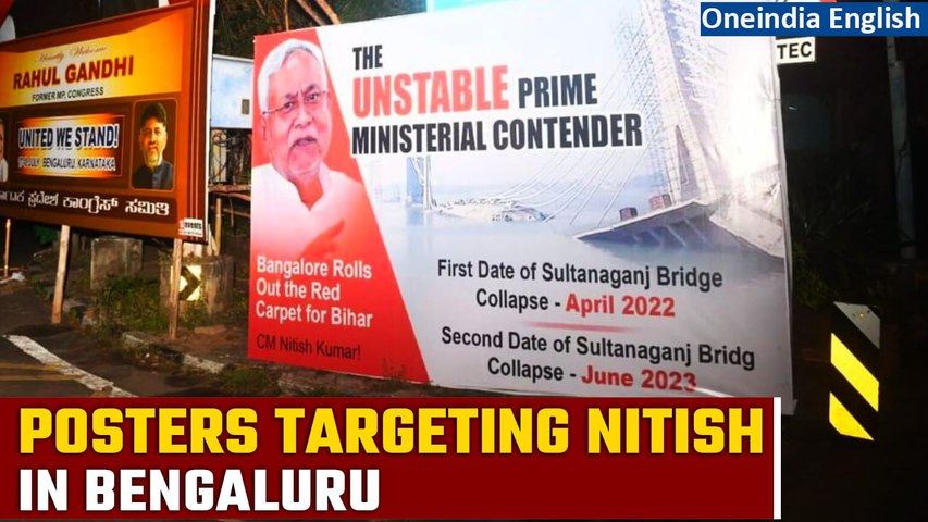 'The Unstable Prime Ministerial Candidate': Posters Targeting Nitish ...