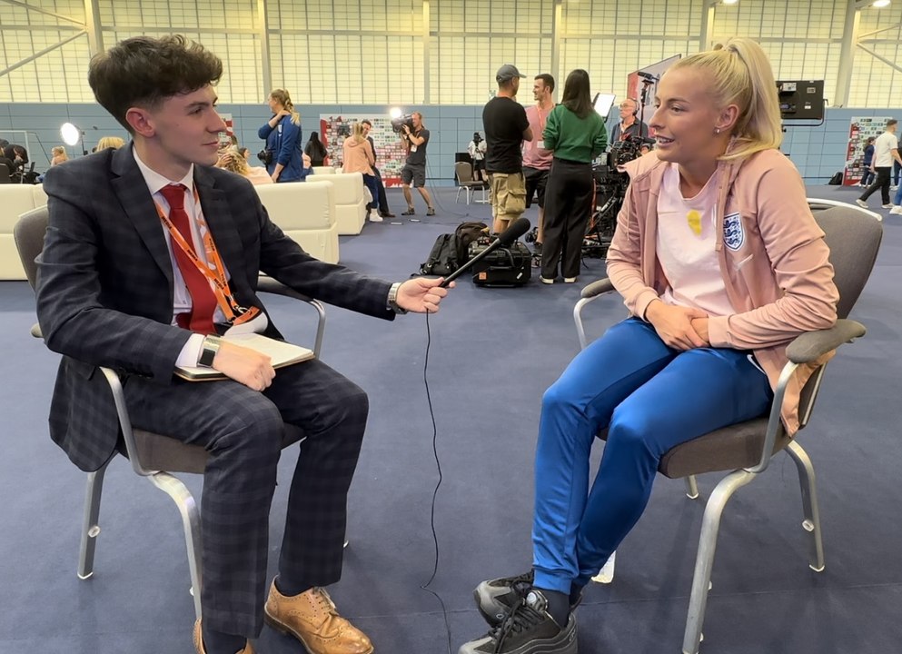 Lioness Chloe Kelly on scoring the winning goal in the European ...