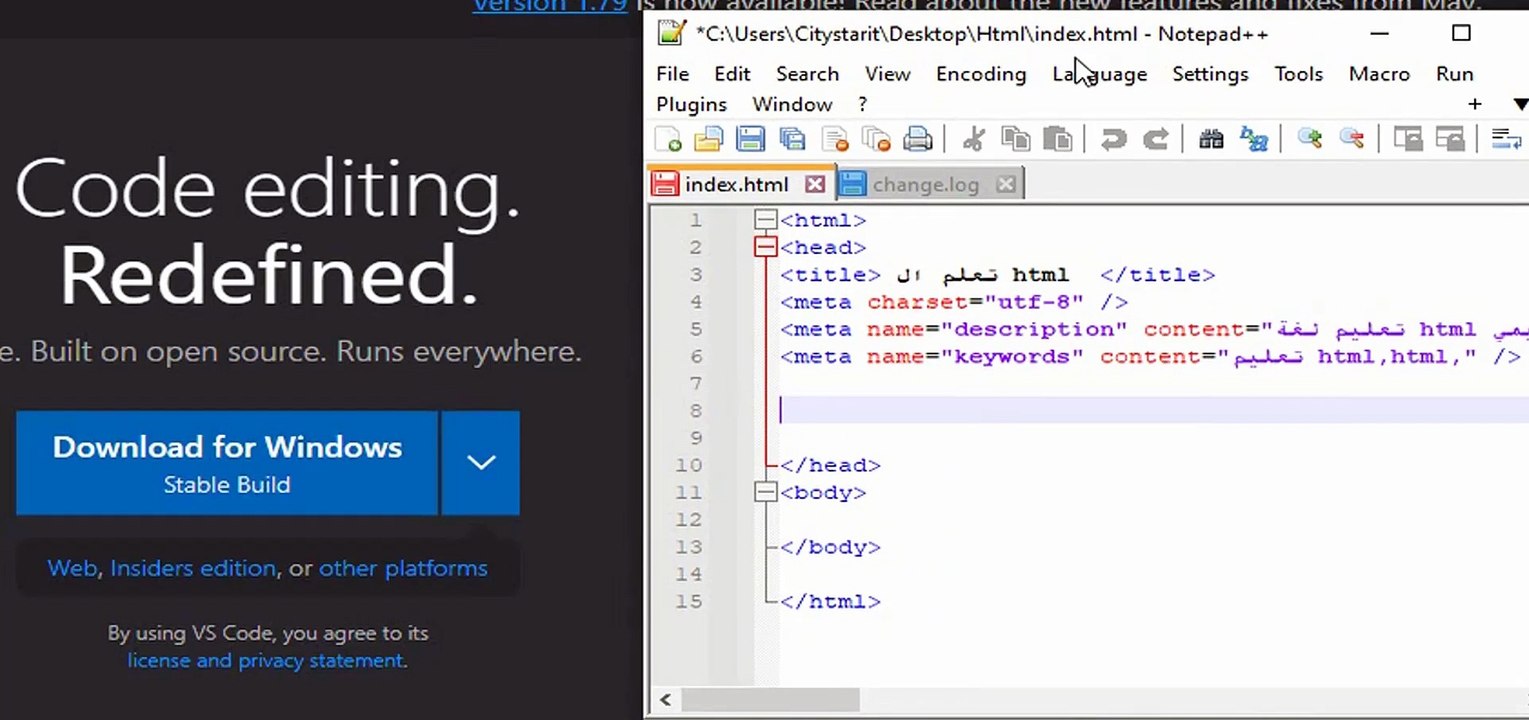 install visual studio code تحميل برنامج فيجوال ستوديو كود - video ...
