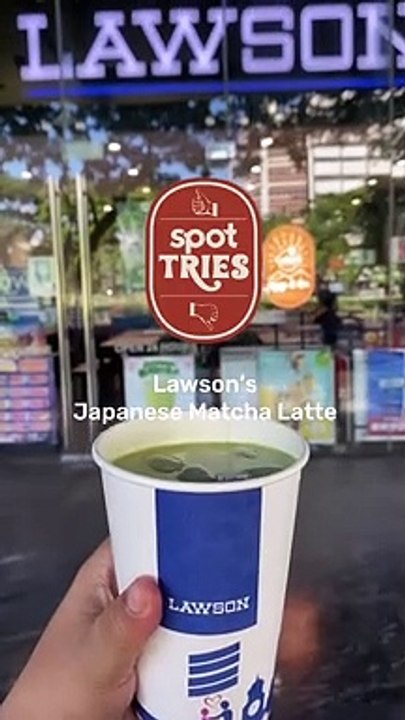 Lawson's Japanese Matcha Latte - video Dailymotion