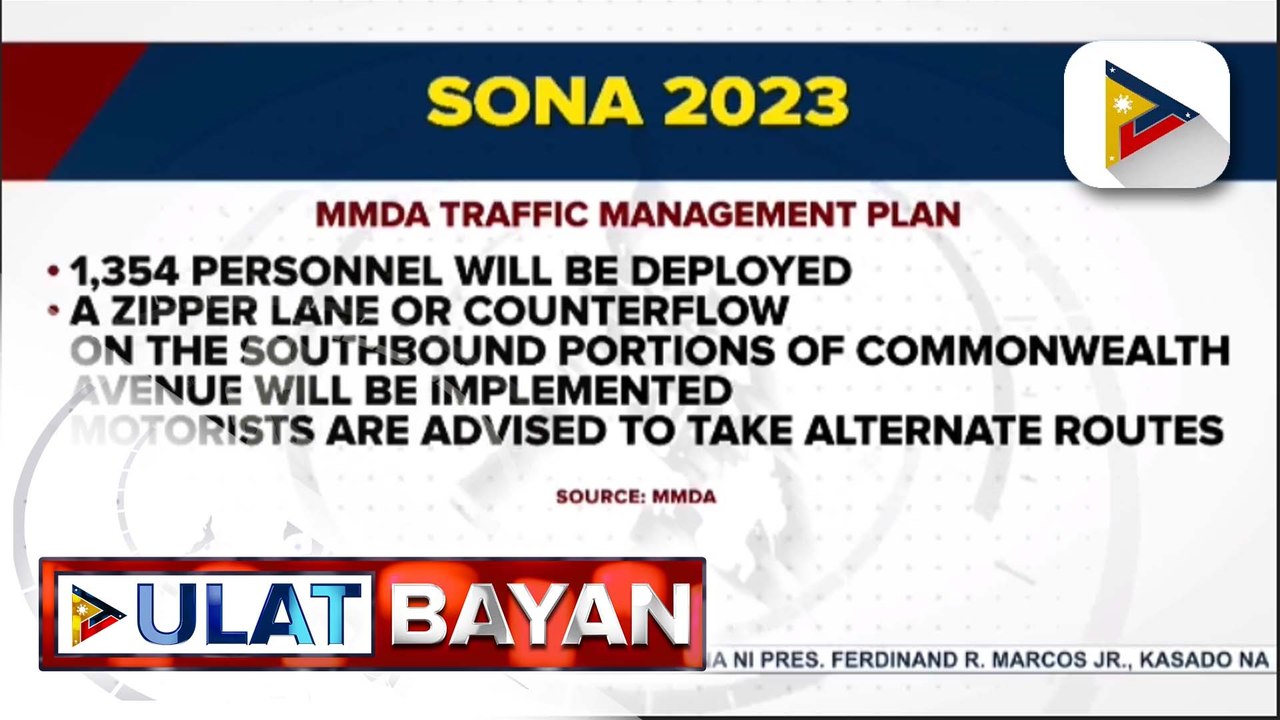 Lockdown sa Batasan Complex bilang bahagi ng seguridad sa SONA, simula ...