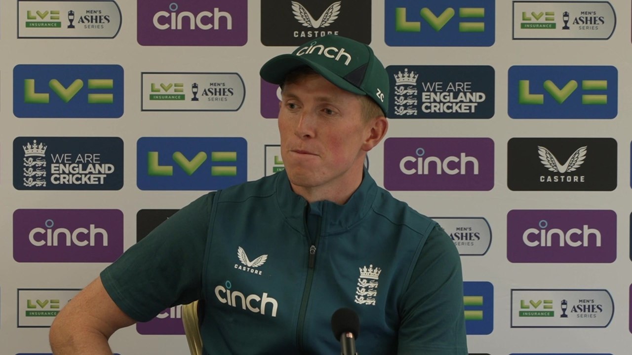 Zak Crawley on his 189 as England take fight to Australia day 2 ...