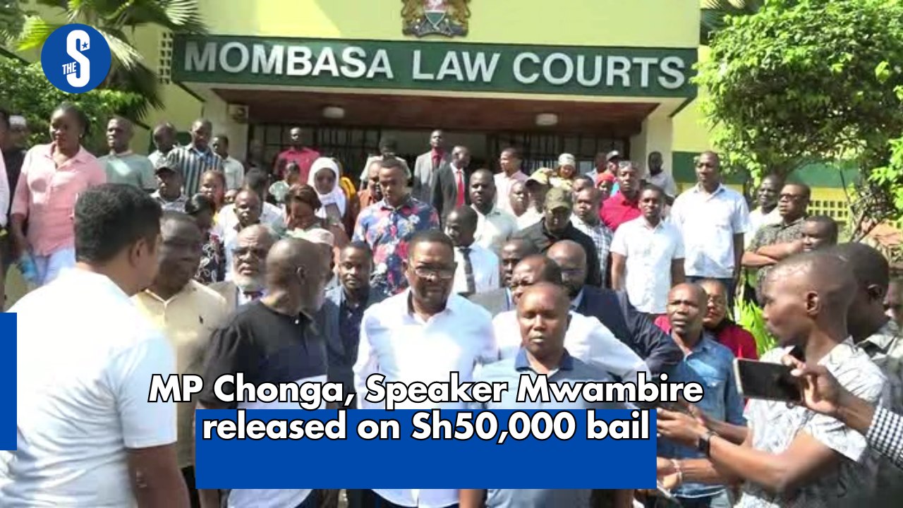 MP Chonga, Speaker Mwambire released on Sh50,000 bail - video Dailymotion