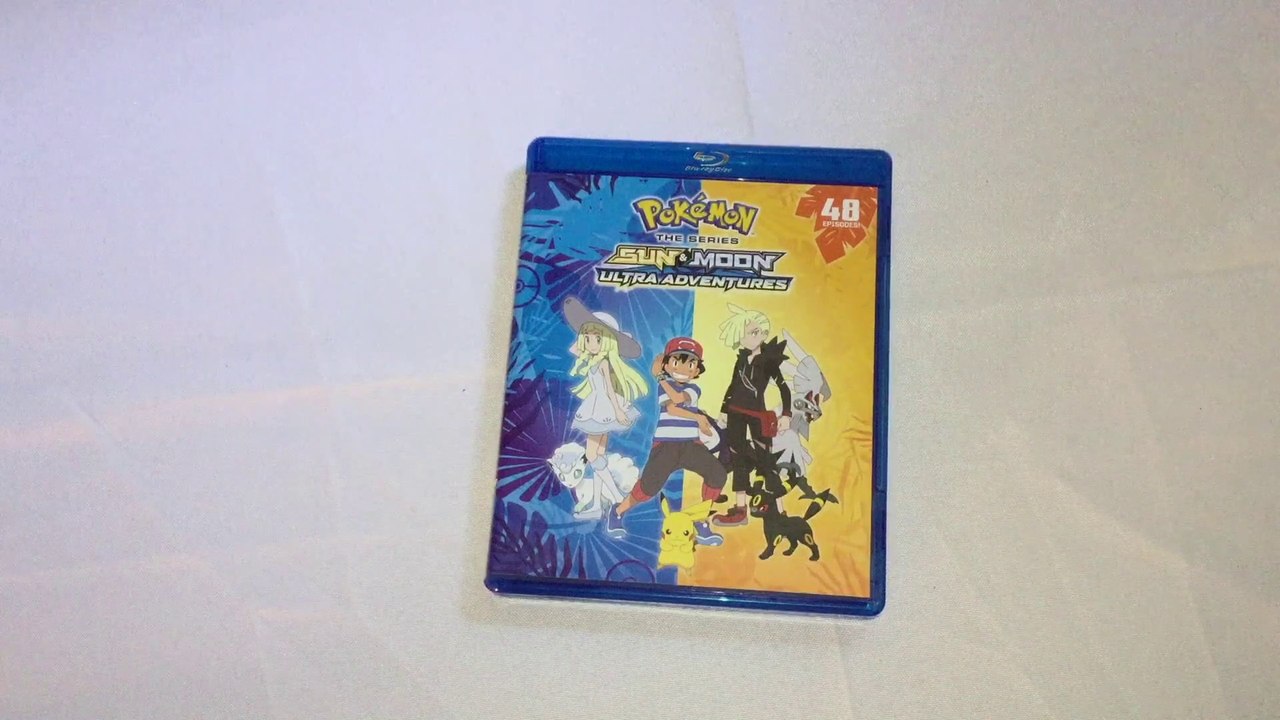 Pokemon The Series: Sun & Moon Ultra Adventures Blu-Ray Unboxing ...