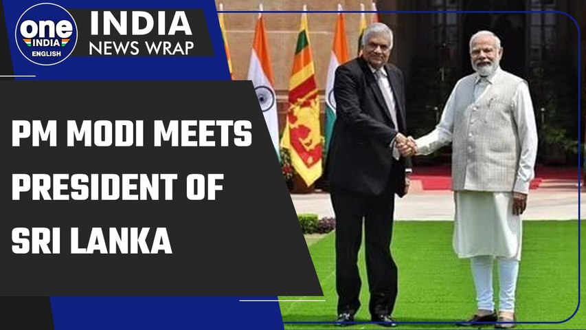 India, Sri Lanka Ink Pacts As PM Modi, Ranil Wickremesinghe Hold Bilateral Talks - Oneindia News