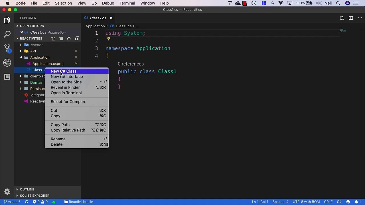 Building a CRUD application in .Net Core using the CQRS - Creating our first Query handler ...