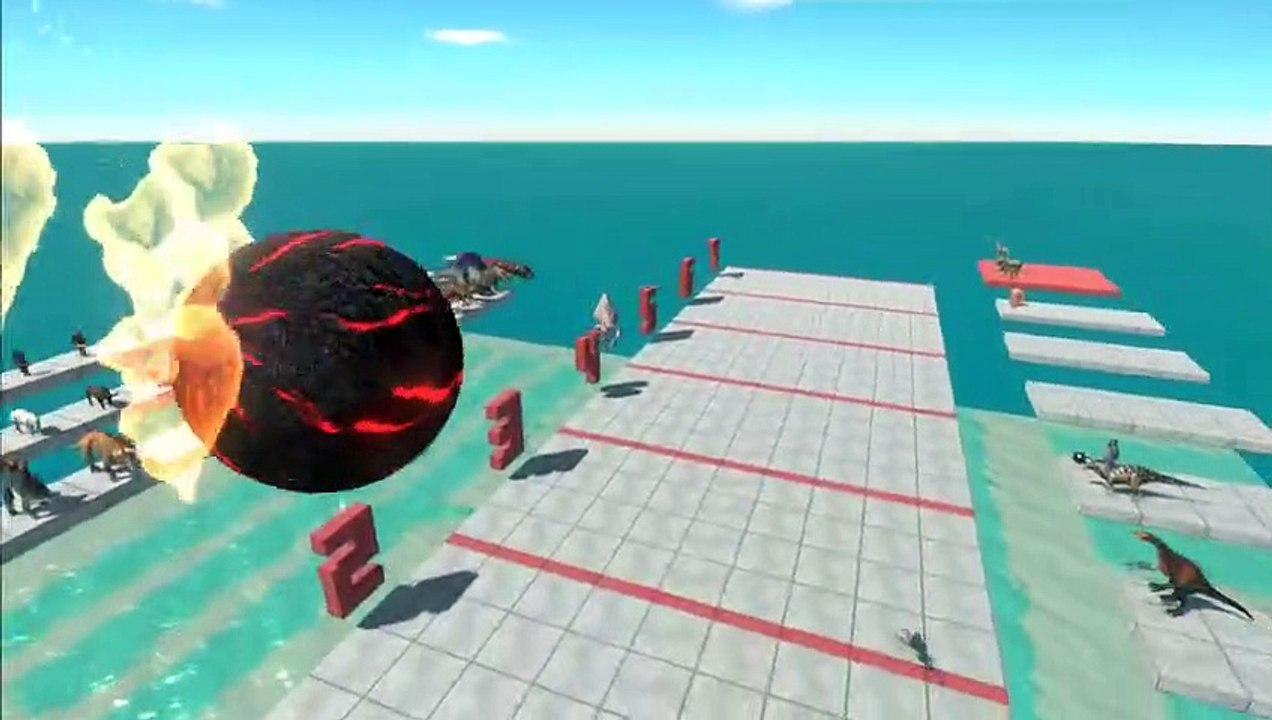 Giant Fireball Tournament - Animal Revolt Battle Simulator - video ...