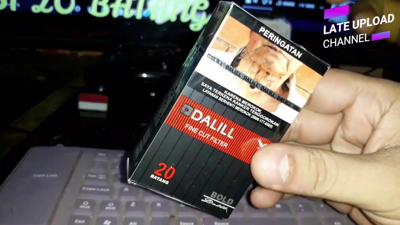 REVIEW : ROKOK DALILL BOLD MERAH ISI 20 BATANG - Video Dailymotion