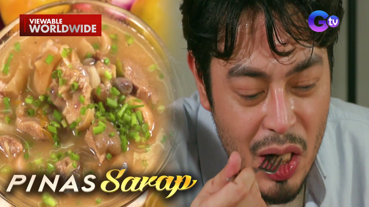 Soup no. 5 gamit ang ari ng baka, hihigupin n Steven Bansil! | Pinas Sarap - video Dailymotion