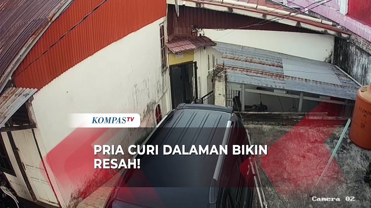 Pria Ini Terekam CCTV saat Curi Pakaian Dalam di Kos-kosan - Video Dailymotion