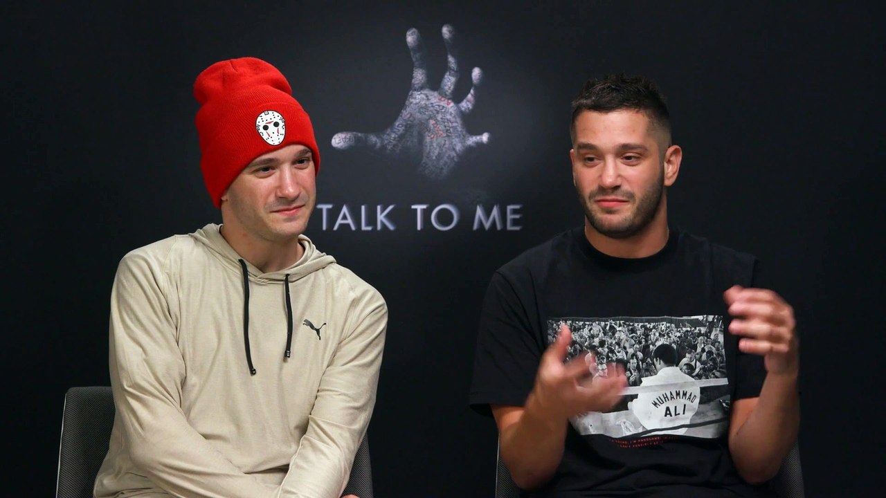 Talk To Me directors Danny and Michael Philippou on executing their horror success - video ...