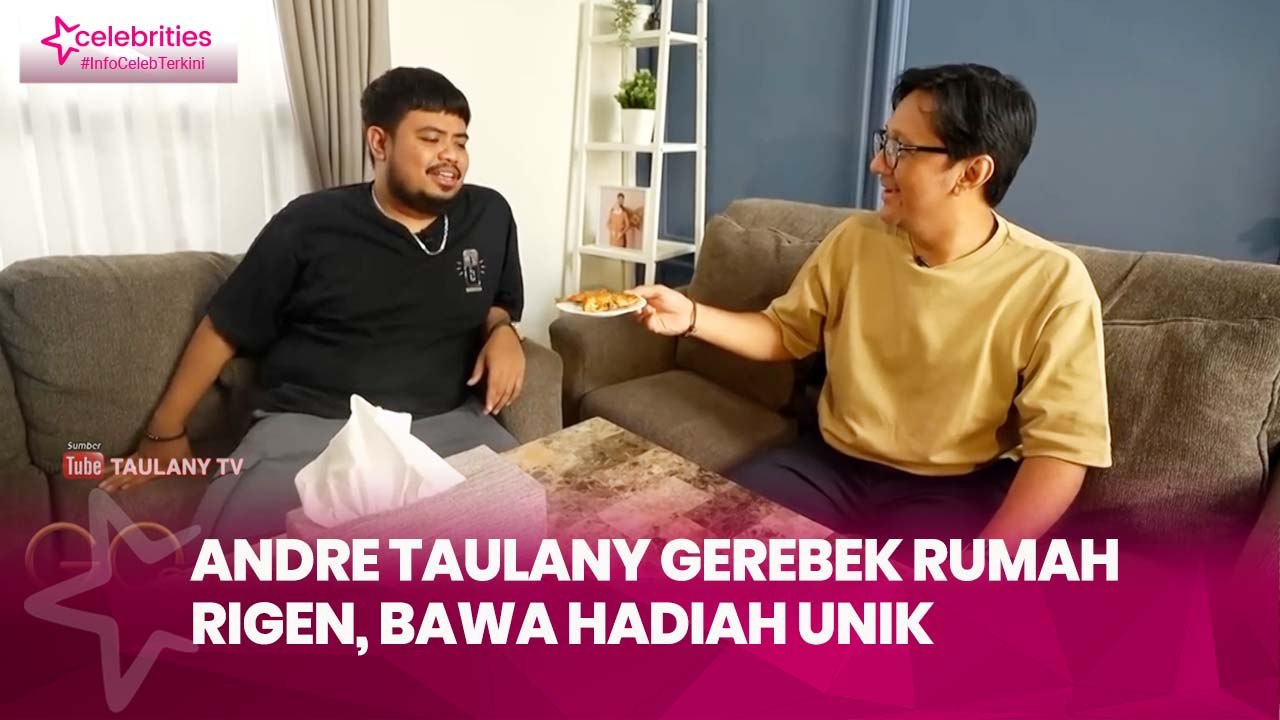 Andre Taulany Gerebek Rumah Rigen, Bawa Hadiah Unik - Video Dailymotion