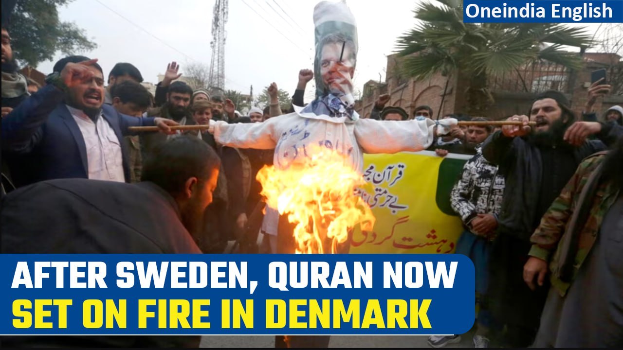 Muslim nations seethe with anger after 'Danish Patriots' burn Quran in ...
