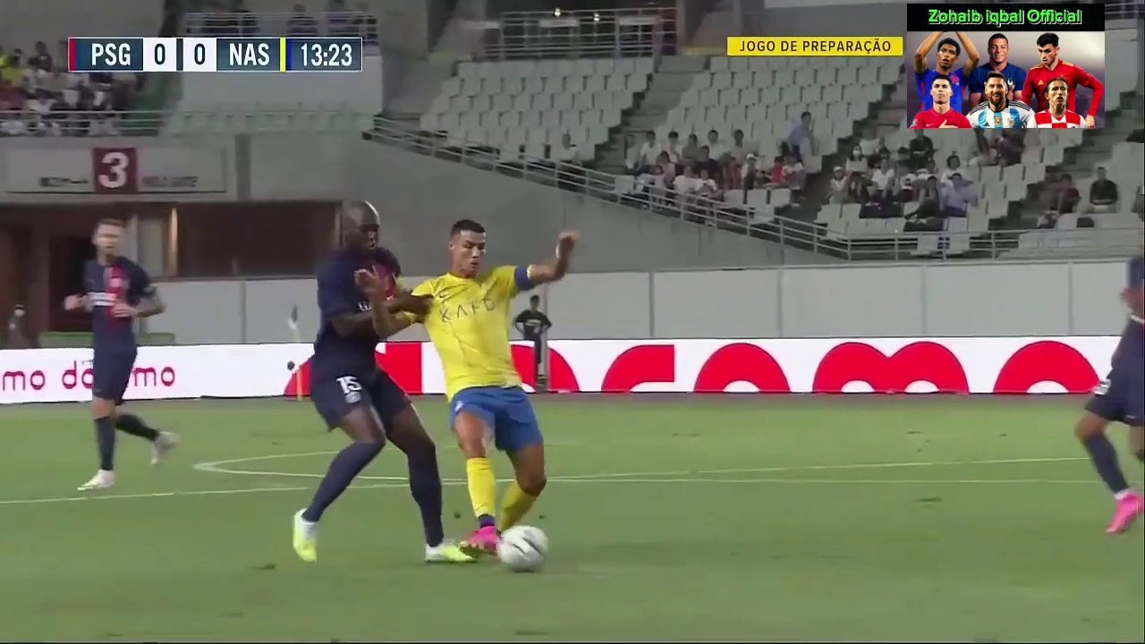 Paris SG vs Al Nassr Highlights 25.07.2023 Portuguese Commentary ...