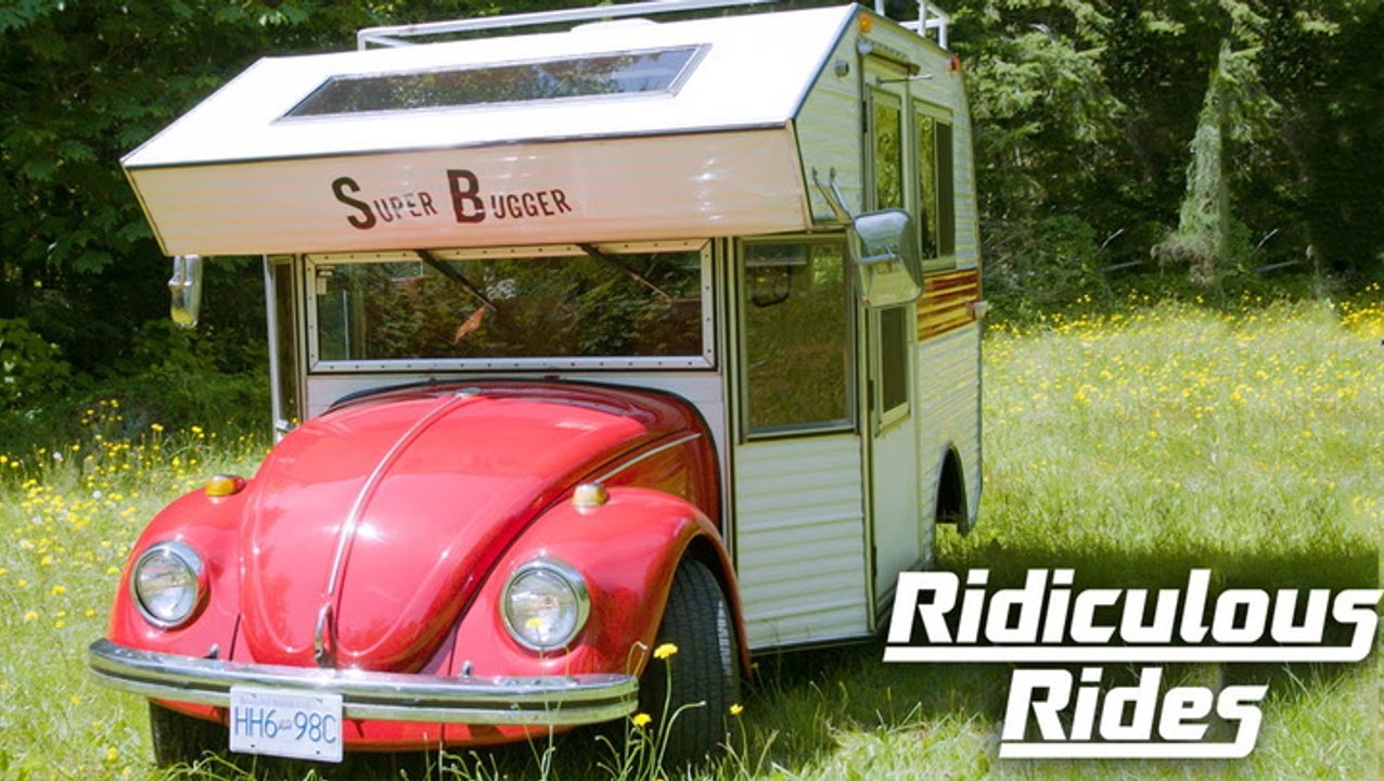 The VW Beetle That's Also an RV I RIDICULOUS RIDES - video Dailymotion